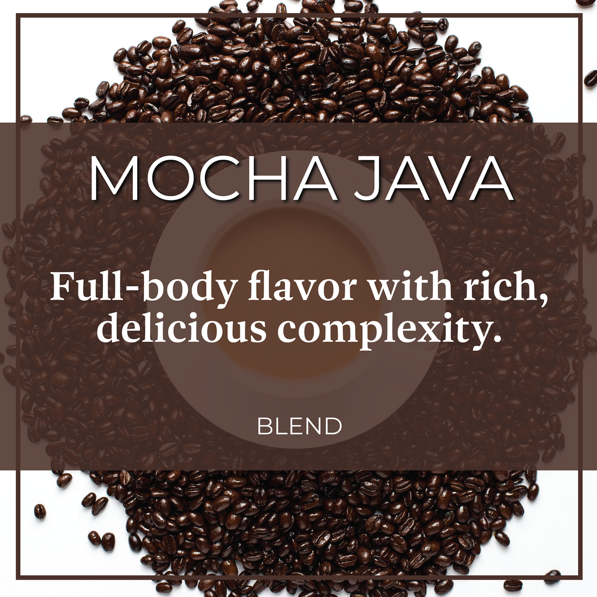 Organic Mocha Java Coffee - The Bean Coffee Company